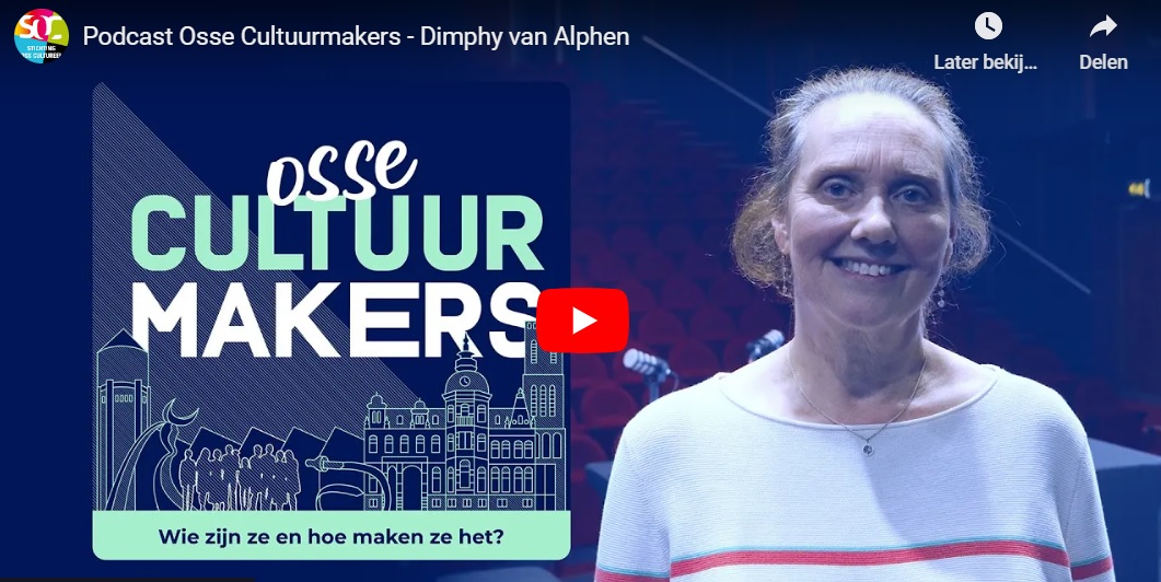 Dimphy van Alphen in podcast van Oss Cultureel | Schadewijk Oss